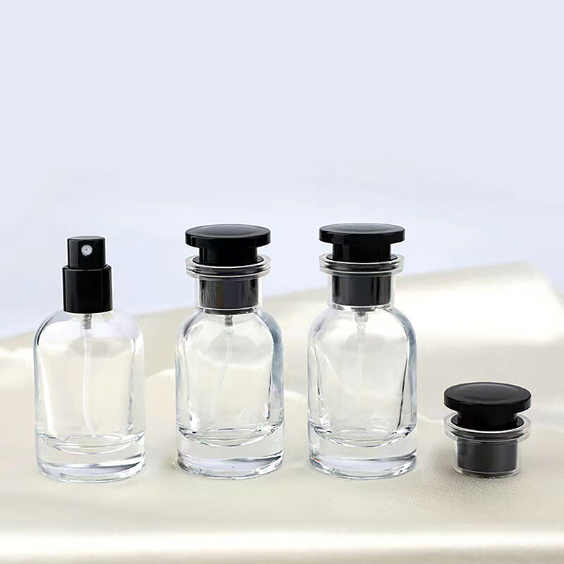 30ML Glass Empty Refillable Perfume Bottle Travel Portable Sample ...