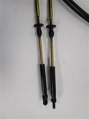 BRP EVINRUDE 173114 SHIFT & THROTTLE CONTROL CABLE 14' PAIR (2) MARINE ...