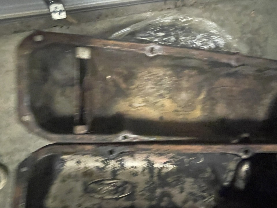 Vintage OEM Ford 351C Stamped Valve Cover Set 351 Cleveland blue 1973 ...