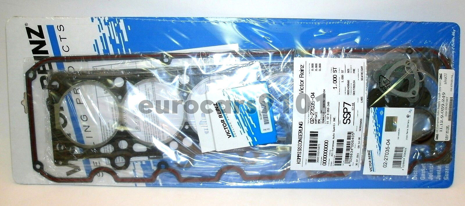 BMW 325e Victor Reinz Engine Cylinder Head Gasket Set 02-27035-04 ...