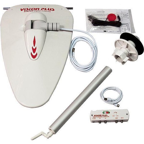 Vision Plus Status 570 Digital TV Aerial DAB / Antenna - Caravan ...