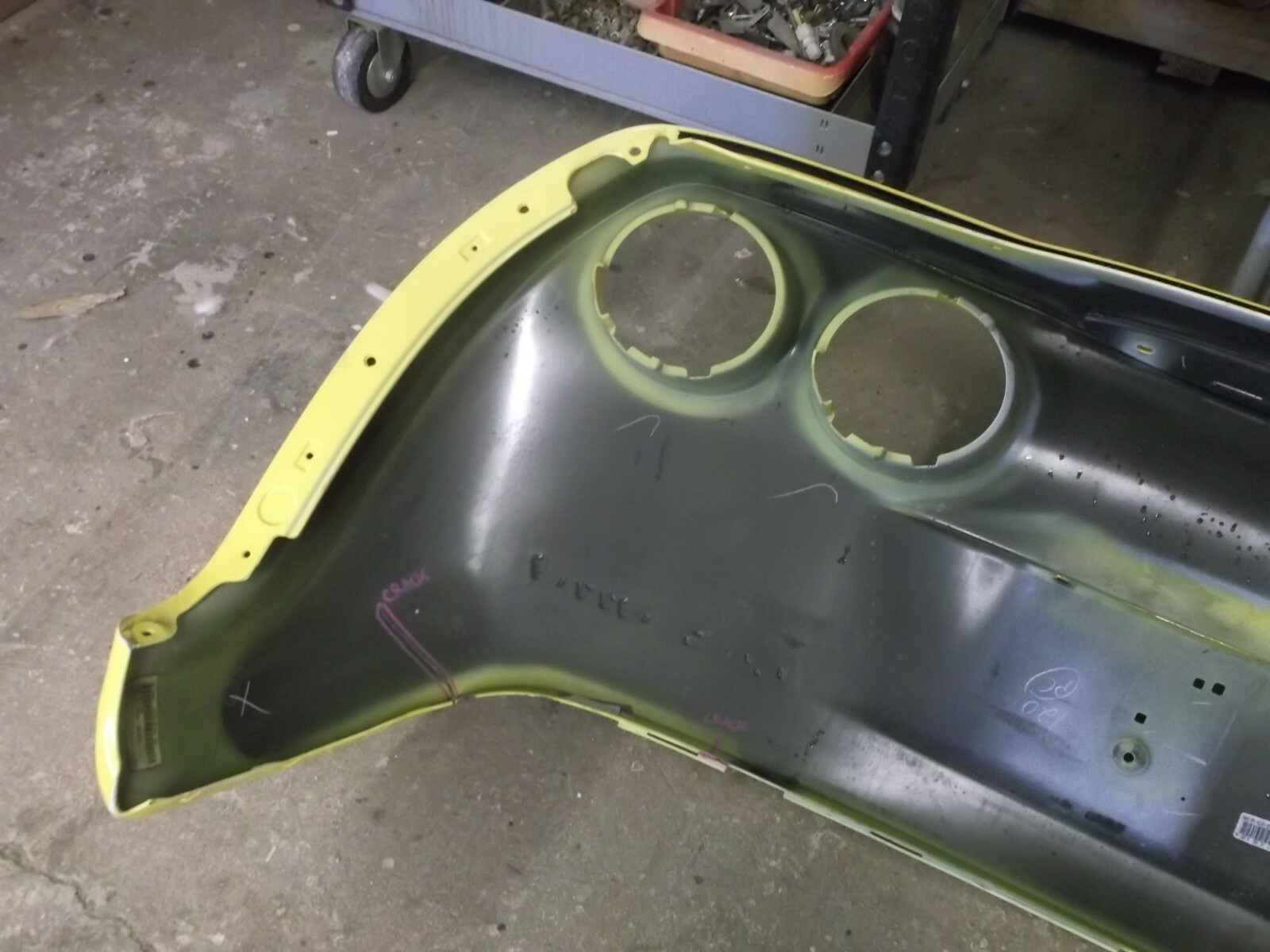 2005-2013 Chevrolet Corvette Rear Bumper OEM | 15895252 | [1UPD ...