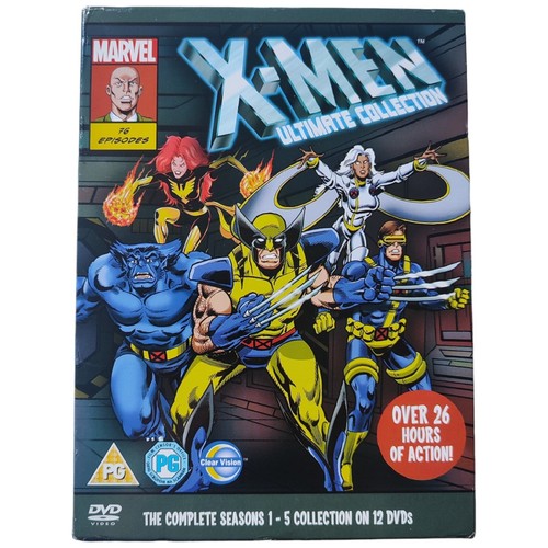 X-Men Ultimate Collection DVD Set Complete Series Season 1 2 3 4 5 ...