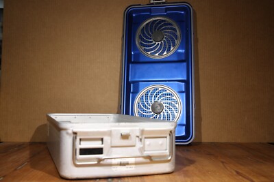 Aesculap SterilContainer Sterilization System Blue Lid Basket JN441 ...