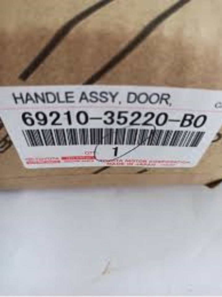 Toyota Genuine OEM Handle assy door 4Runner Limited Sport Utility 69210 ...