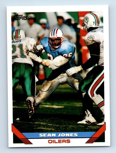 1993 Topps Sean Jones Houston Oilers #229 | eBay