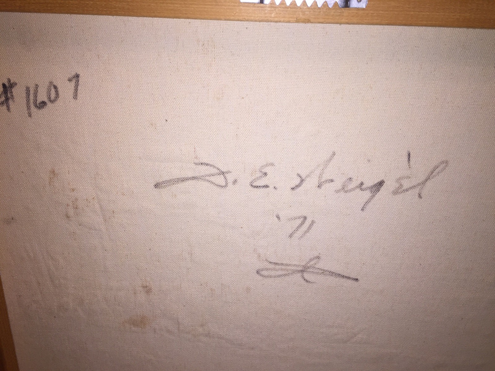 D.E. WEIGEL~LISTED IMPRESSIONIST ARTIST~1971 FRAMED OIL PAINTING~OCEAN ...