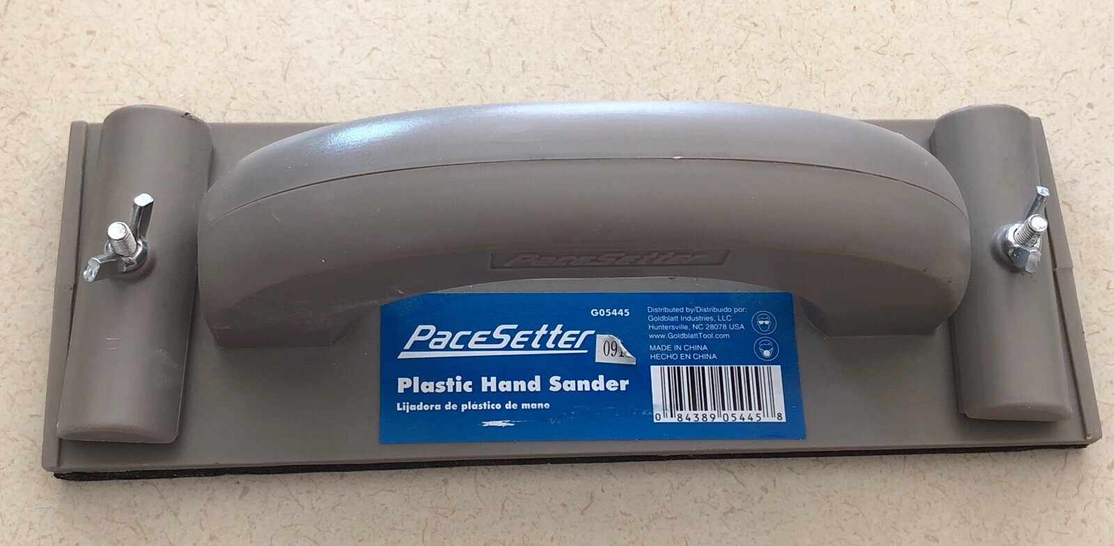 Pace Setter Hand Sander Stanley Concrete Finishing Trowels G05445 ...