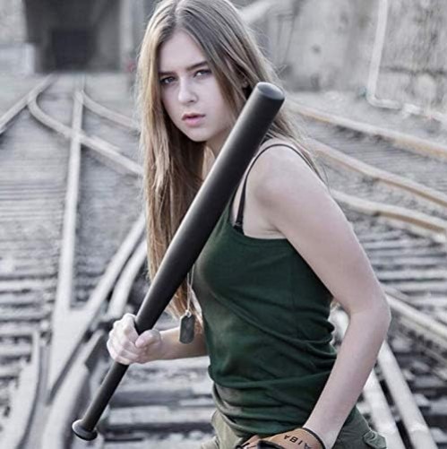 Lightweight 21" Alloy Steel Youth Baseball Bat - Smooth Grip, Balanced ...