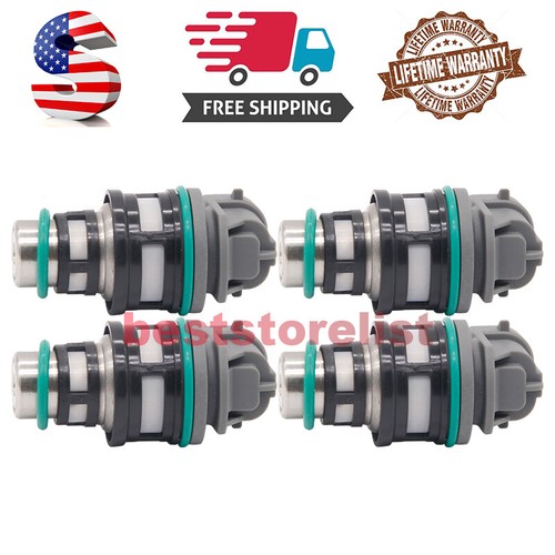 4Pcs Fuel Injectors 17113124 17113197 Fits Chevy GMC Cavalier Buick ...
