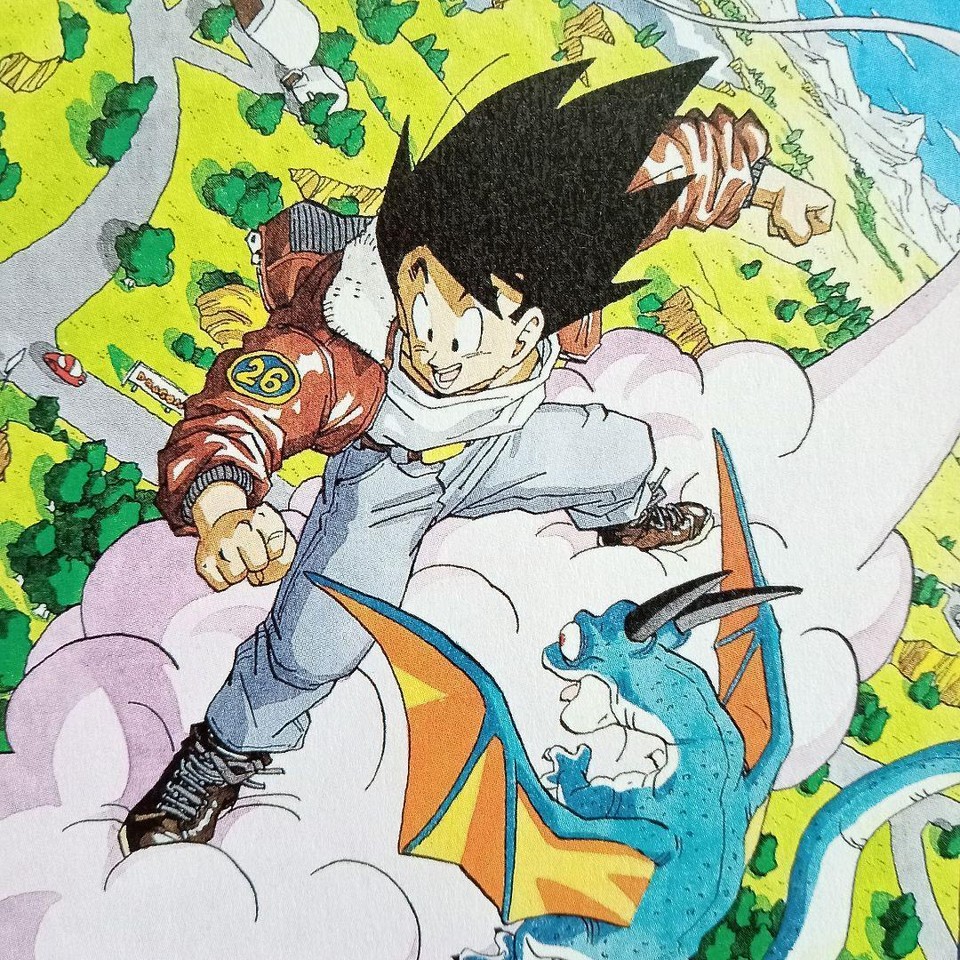 Dragon Ball Comics Volume 26 Cover Illustration With Frame | eBay