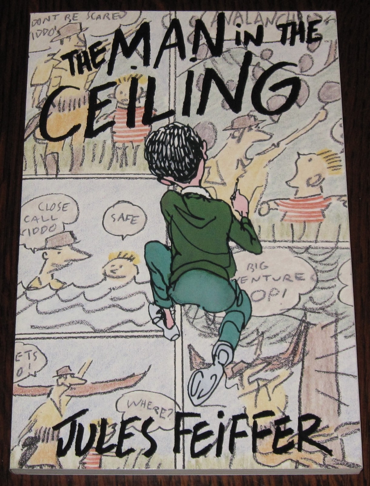 THE MAN IN THE CEILING 1st Ed Children's Book Signed by Jules Feiffer ...