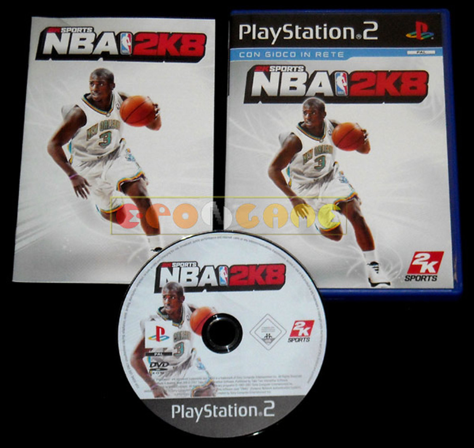 NBA 2K8 Ps2 Versione Ufficiale Italiana 1ª Edizione - COMPLETO | eBay