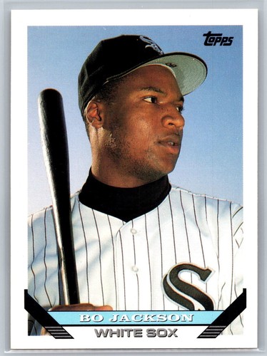 1993 Topps Bo Jackson Chicago White Sox #400 | eBay