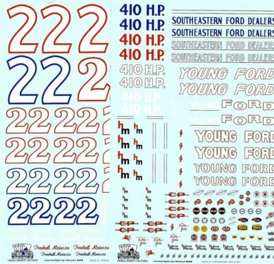 Ace #22 Southeastern Ford /Young Ford 1963 Fireball Roberts 1/25 Nascar ...