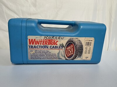 Winter Trac Traction cables 0172510 | eBay