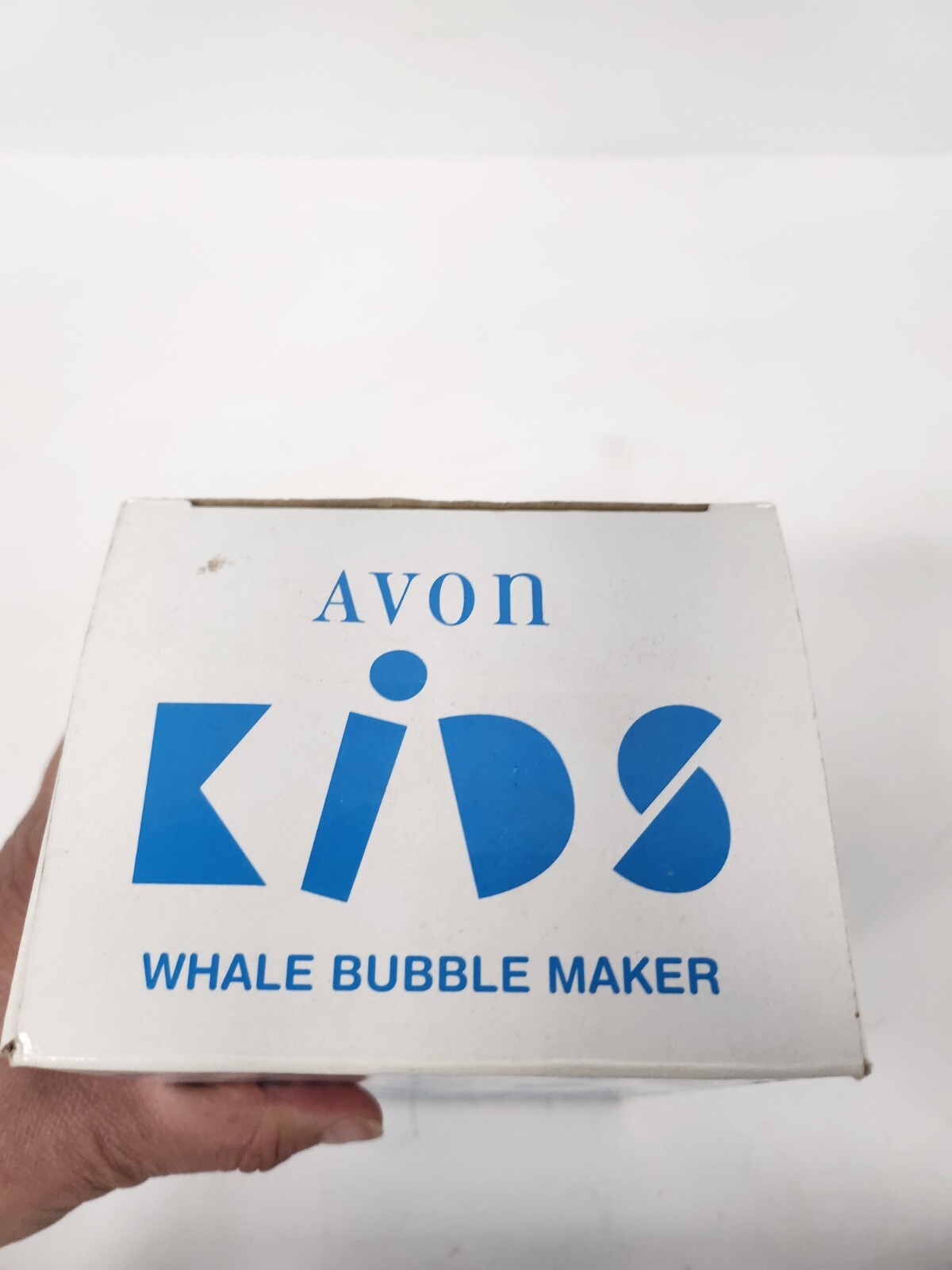 Vintage Avon 1997 Kids Blue White Whale Design Bubble Maker Fun Toy ...
