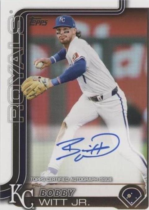 2025 Topps Series 1 - Flagship Real One Autographs Bobby Witt Jr. #100 ...