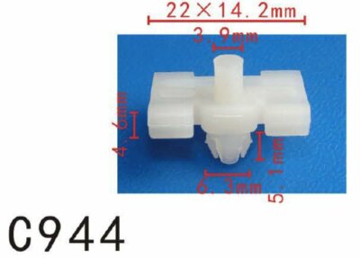 20pcs Fit Mercedes Lower Ledge Moulding Clips Retainer 0069883078 ...
