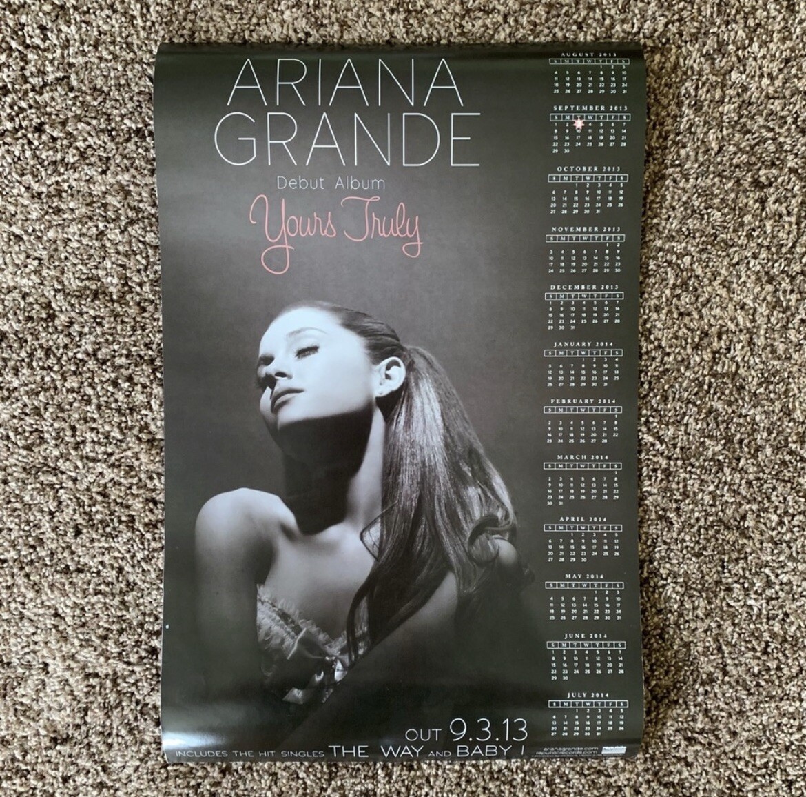 Ariana Grande Yours Truly Official Cover
