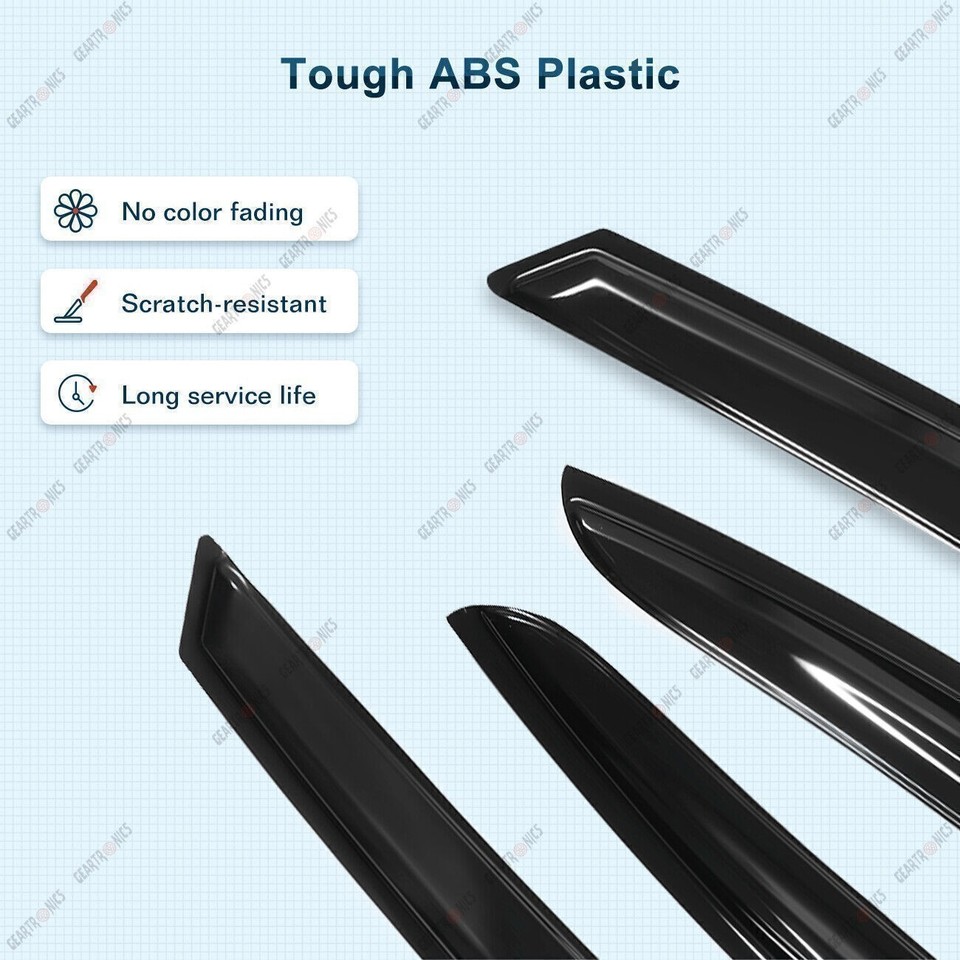 For Chevy Cruze 2011-2015 Windows Rain Guards Visor Wind Deflectors ...