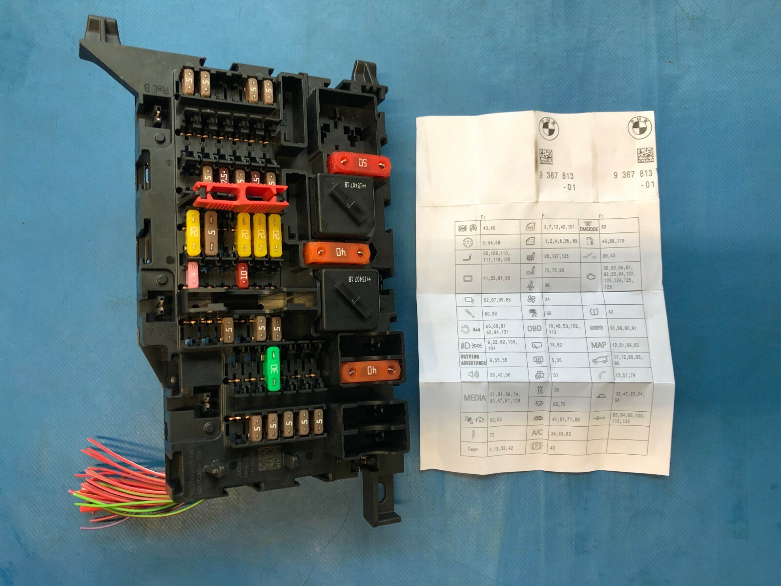 BMW Mini One/Cooper/S Power Distribution Fuse Box (9270354) F54/F55/F56 ...