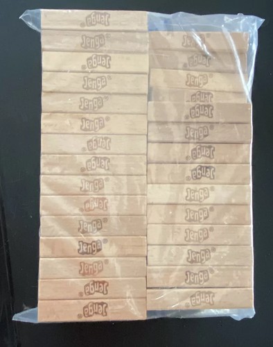 Hasbro Classic Jenga Game 54 Blocks No Box COMPLETE | eBay