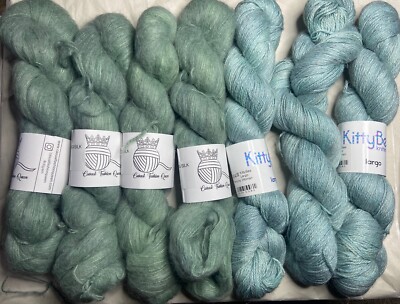 Kitty Bea Largo + Casual Fashion Queen Yarn 7-skein Bundle / Pullover ...