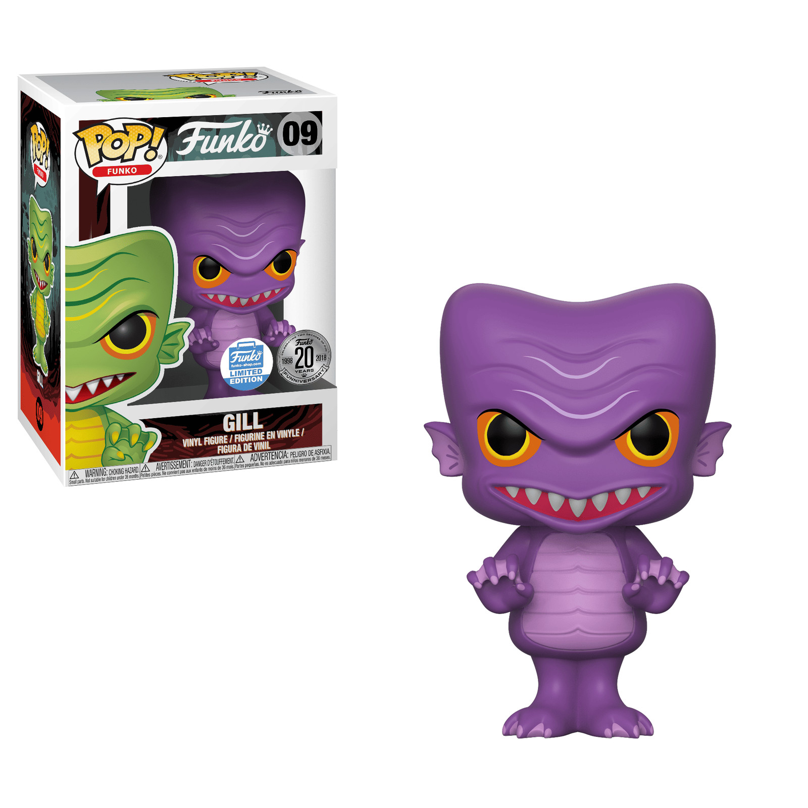 Funko Pop! Vinyl: Fantastik Plastik - Gill - (Purple) - Funko ...