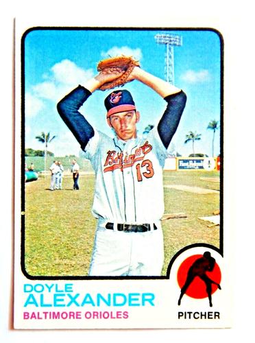 Doyle Alexander #109 Topps 1973 Baseball Card (Baltimore Orioles) VG | eBay