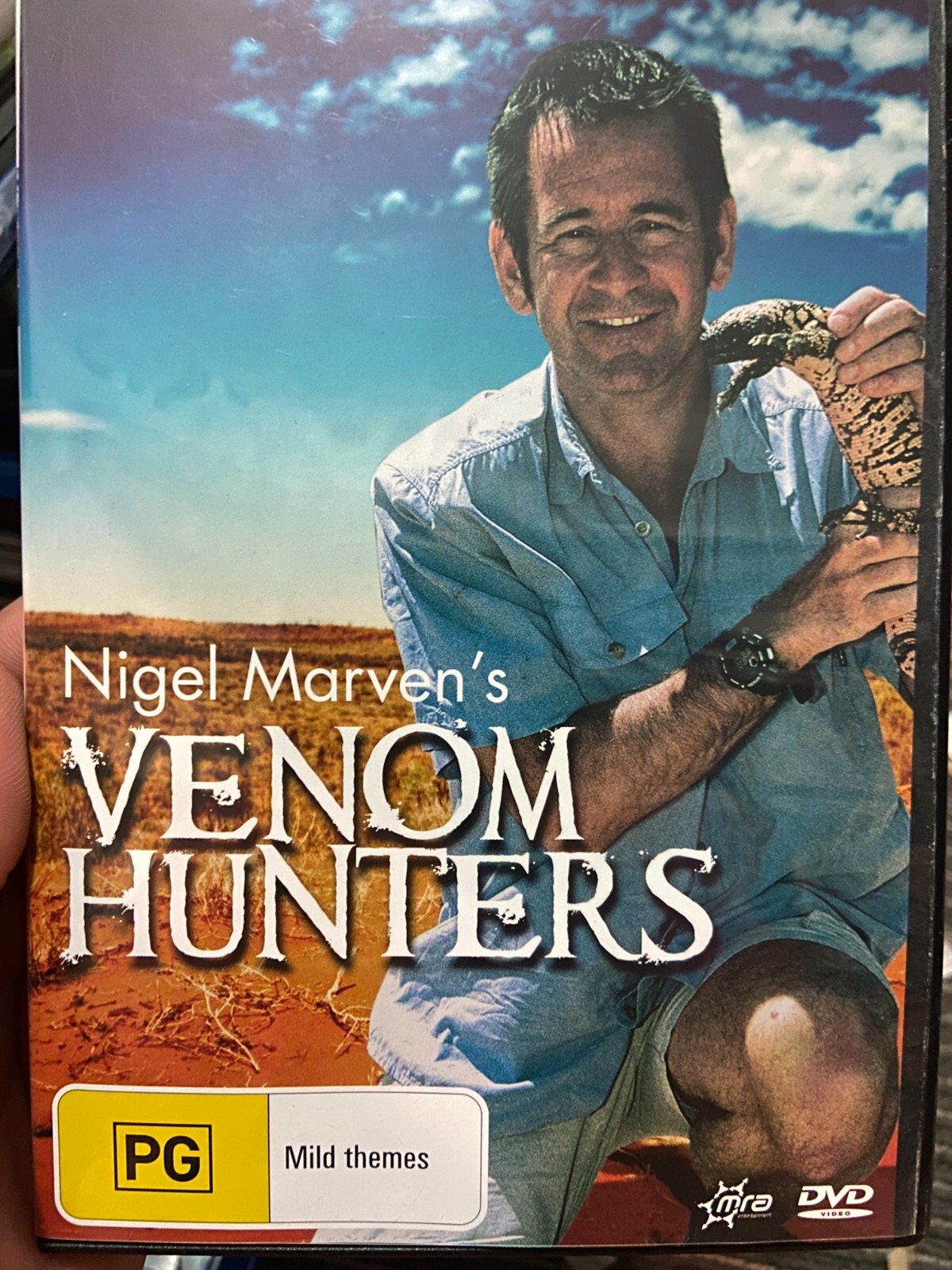 NIgel Marven's Venom Hunters region 4 DVD (venomous animals documentary ...