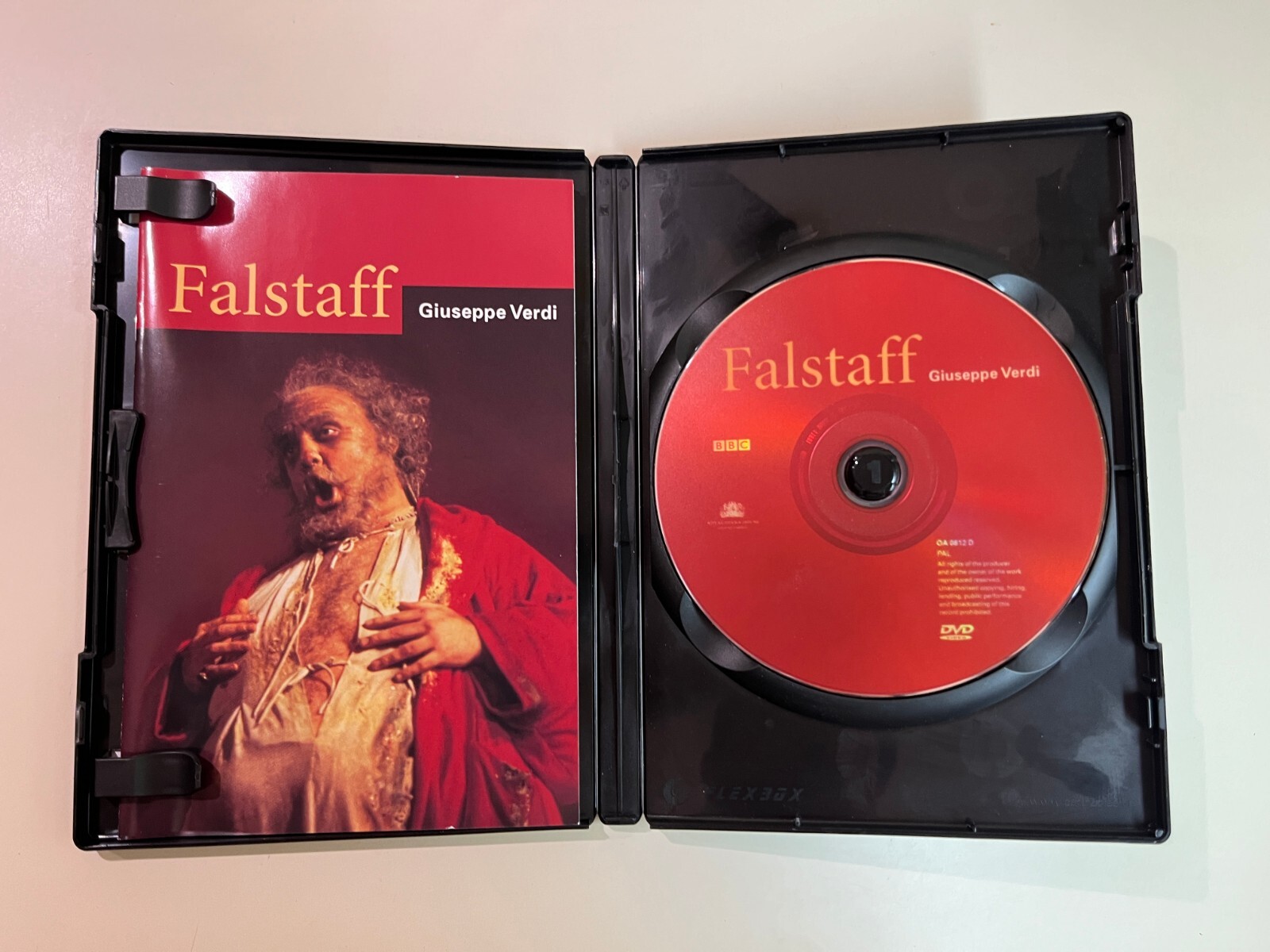 Falstaff Giuseppe Verdi DVD BBC Opus Arte Royal Opera House Covent ...