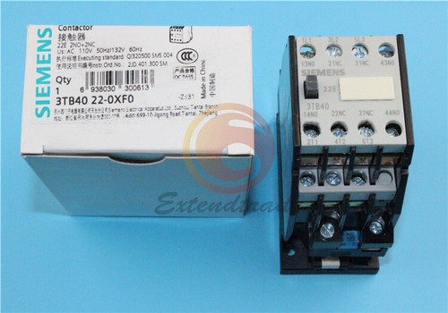 One Siemens 3TB4022-0XF0 3TB40 22-0XF0 AC110V Contactor New | eBay