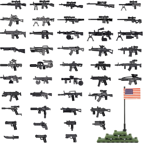 Weapons Pack Military U.S Weapons in the Game Toy Set - Weapons ...
