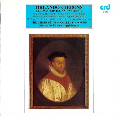 Second Service And Anthems The New College Oxford Choir Edward ...