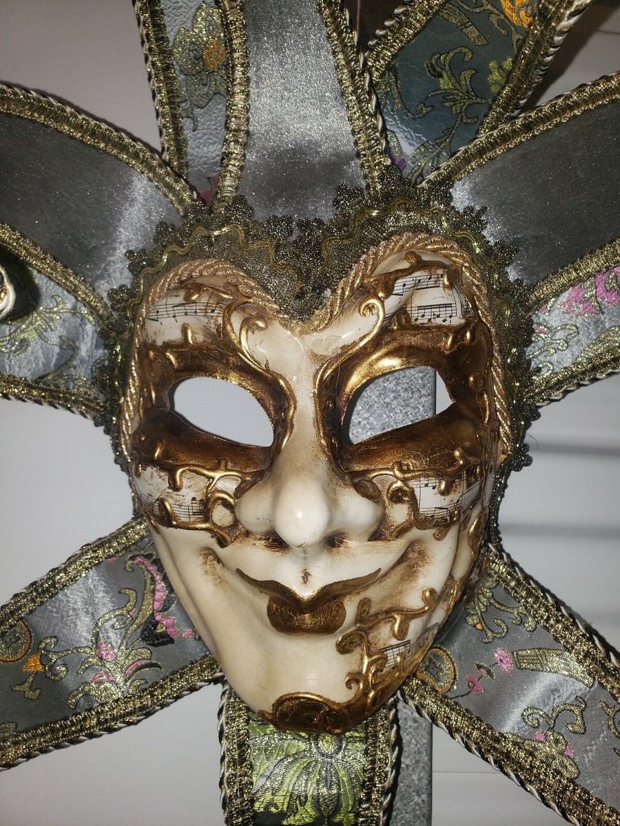 Italian Carnival Masks Handmade Paper