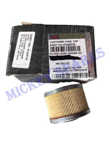 ROYAL ENFIELD FILTER COMP ENGINE OIL PART NO. 574297 GENUINE ITEM | eBay