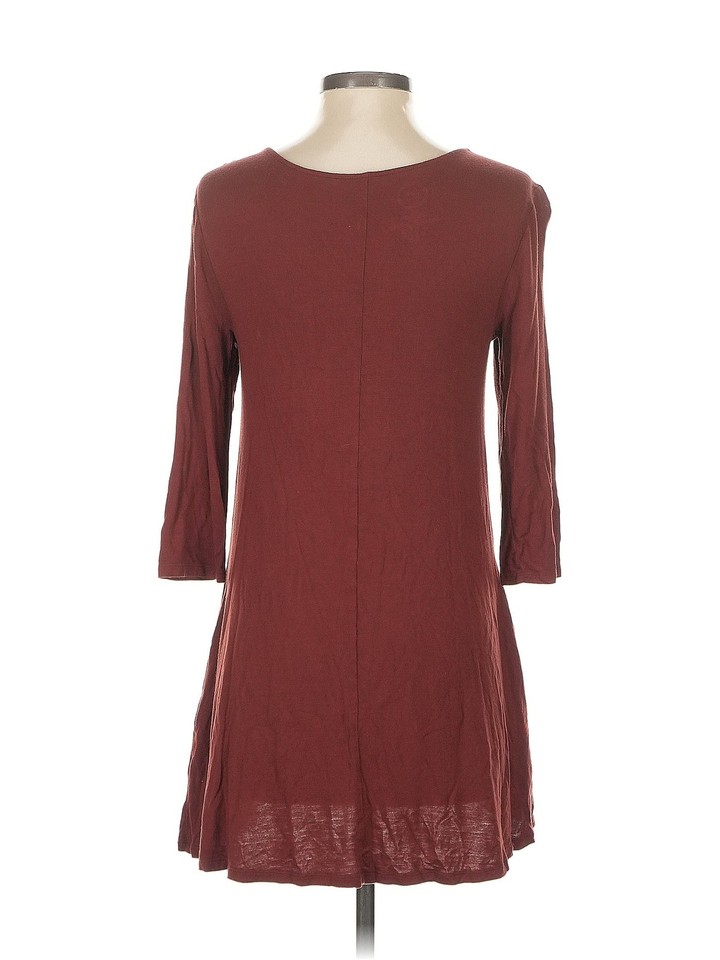 24/7 Maurices Women Red Casual Dress S | eBay