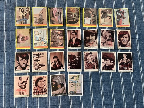 Lot of 40 THE MONKEES Trading Cards from 1966 & 1967 | eBay
