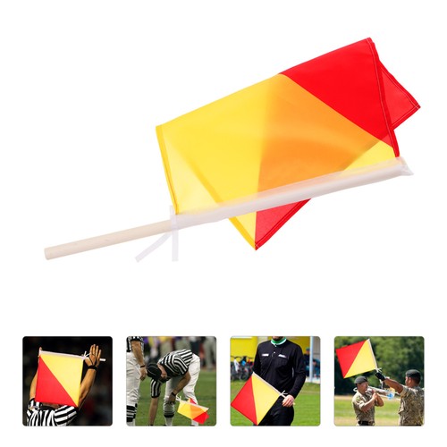 Set of 2 Signal Flag Travel Semiphore Training Handheld Safety Flags | eBay
