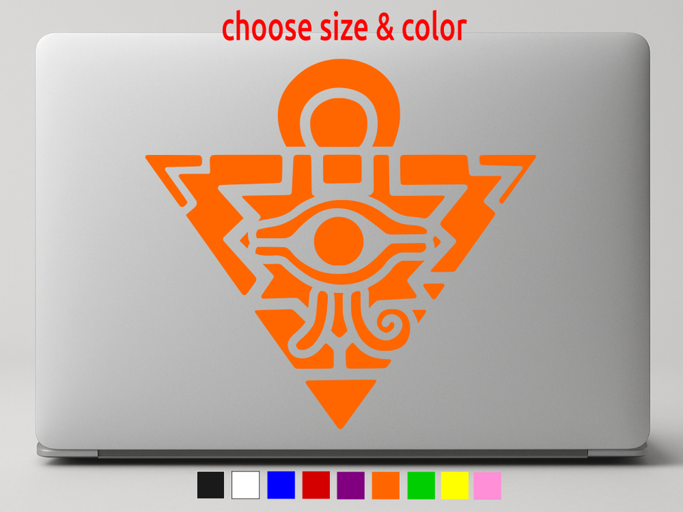 YU-GI-OH Millenium Puzzle Anime Vinyl Decal Car Window Wall CHOOSE SIZE ...