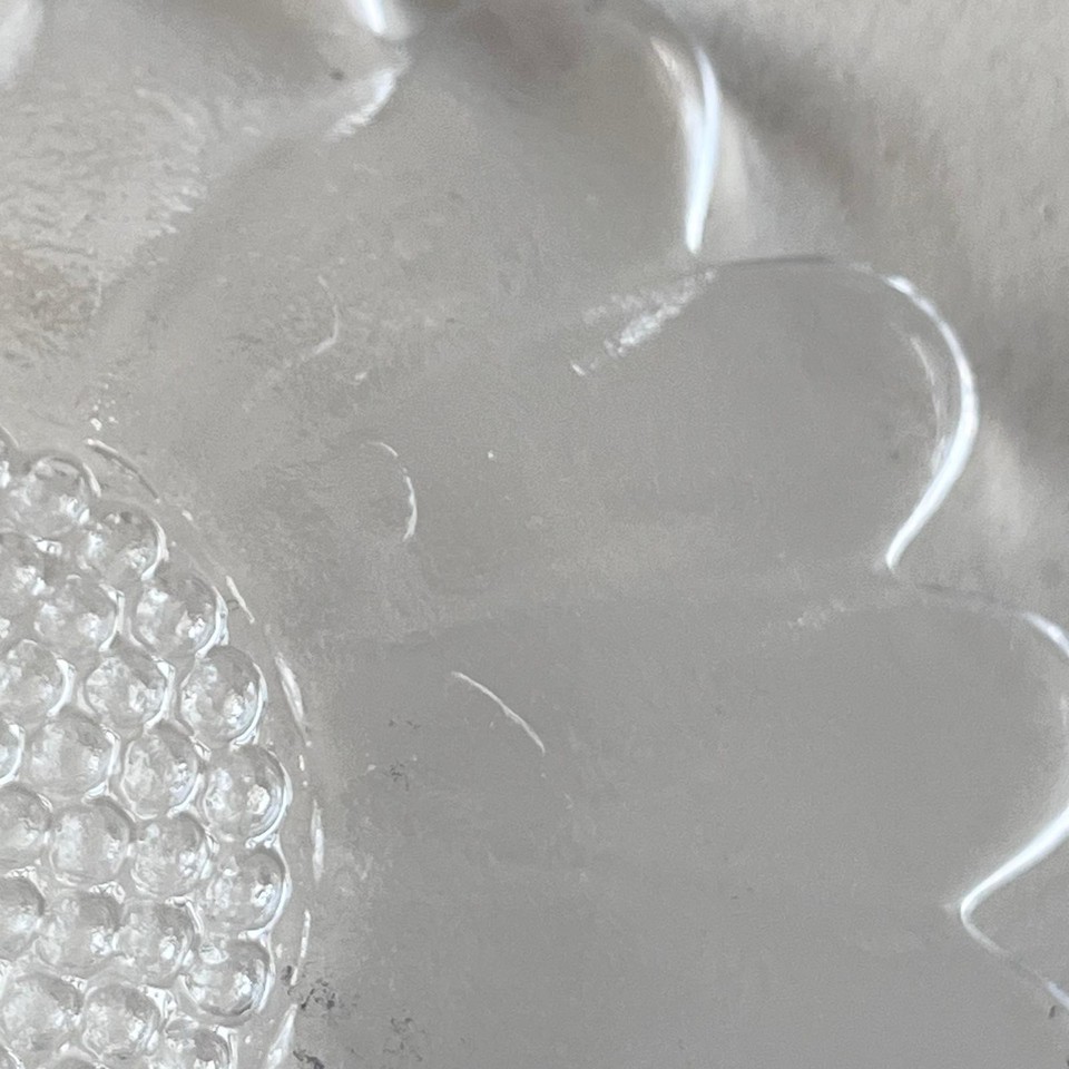 Vintage Dartington Daisy Crystal Serving Bowls x2, 17cm Across (VERY ...