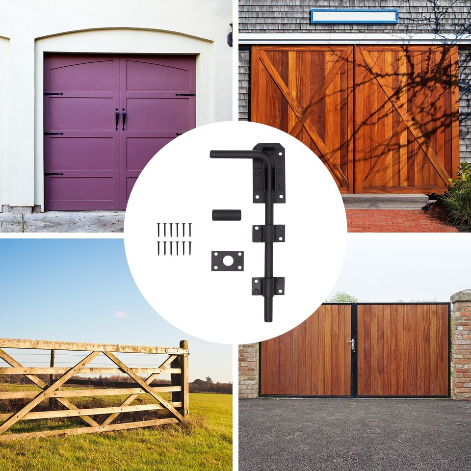 Gate Garage Drop Bolt Heavy Duty 12"/18" Drop Down Bolts - Galvanised ...