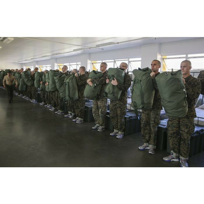 Marine Corps Sea Bag – Military Duffel Bag - USMC Deployment bag - Made ...