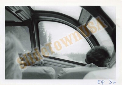 Vtg 1960's Railroad Train Photo RR Observation Car P00852 | eBay