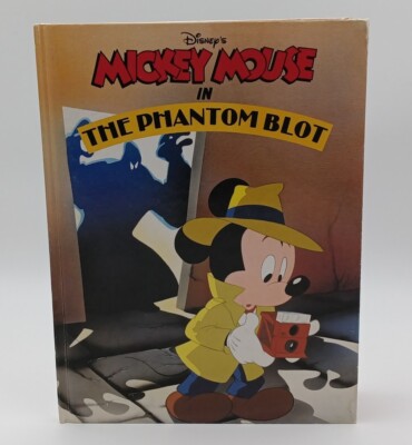 Disney's Mickey Mouse in The Phantom Blot Hardcover Children's Book ...