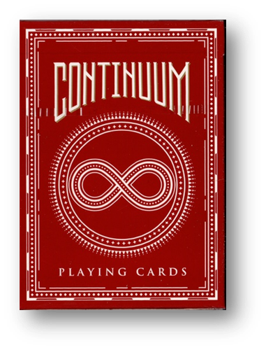 Continuum Playing Cards (Burgundy) Poker Card Game | eBay