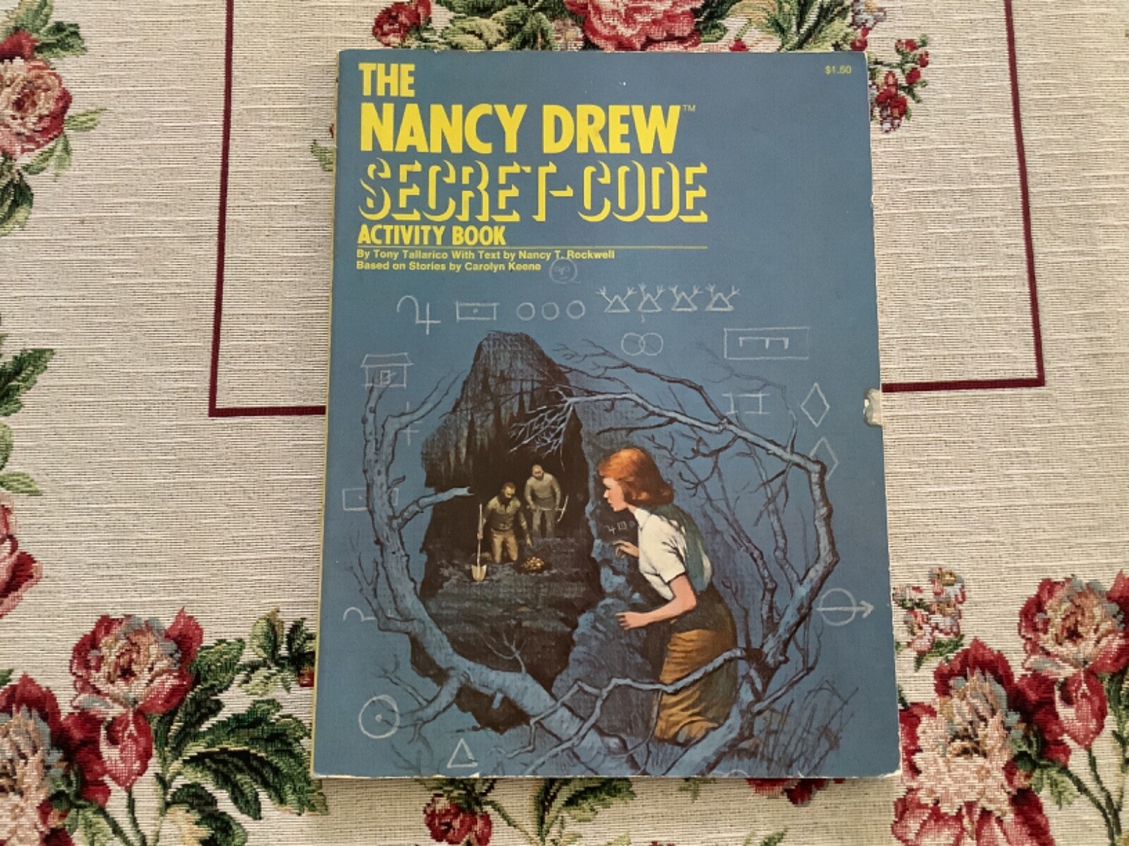 The Nancy Drew Secret Code Activity Book 1978 by Tony Tallarico Unused ...