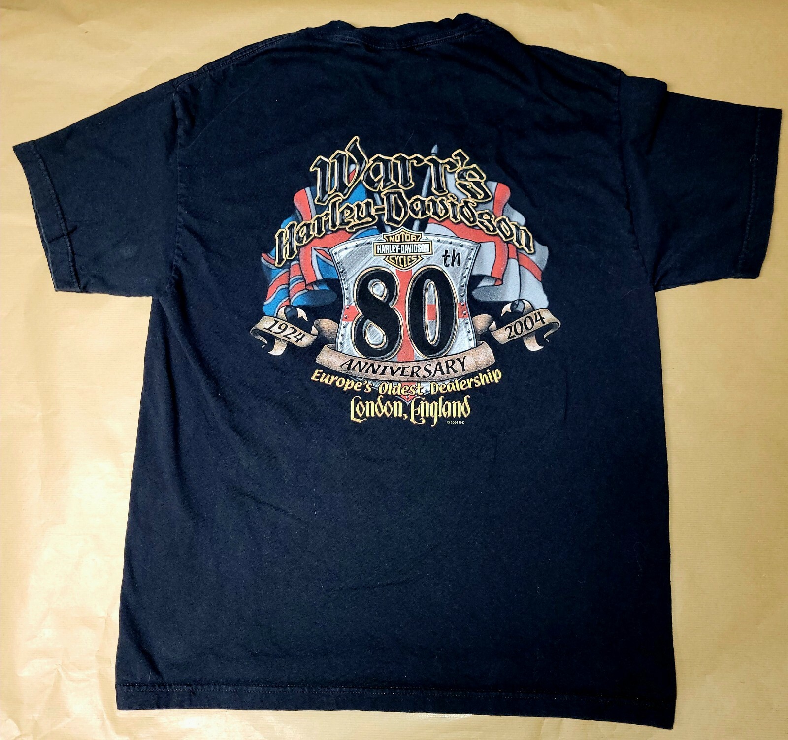 Harley Davidson Warr’s London England 80th Anniversar… - Gem