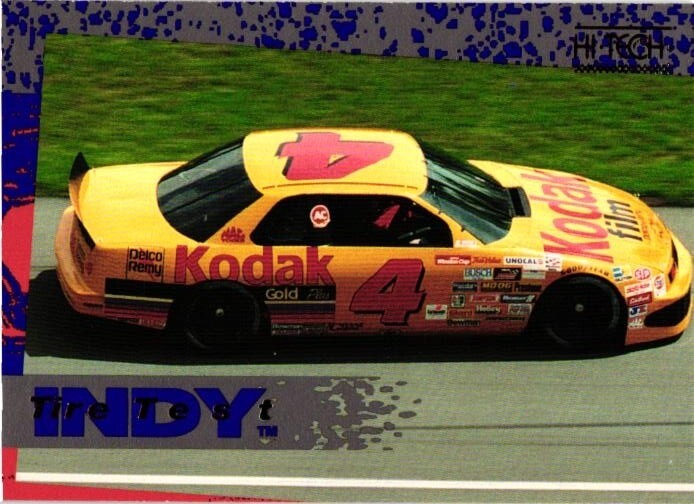 1993 Hi-Tech 1992 Indy Tire Test The Rumor #5 Kodak #4 Car NrMt | eBay